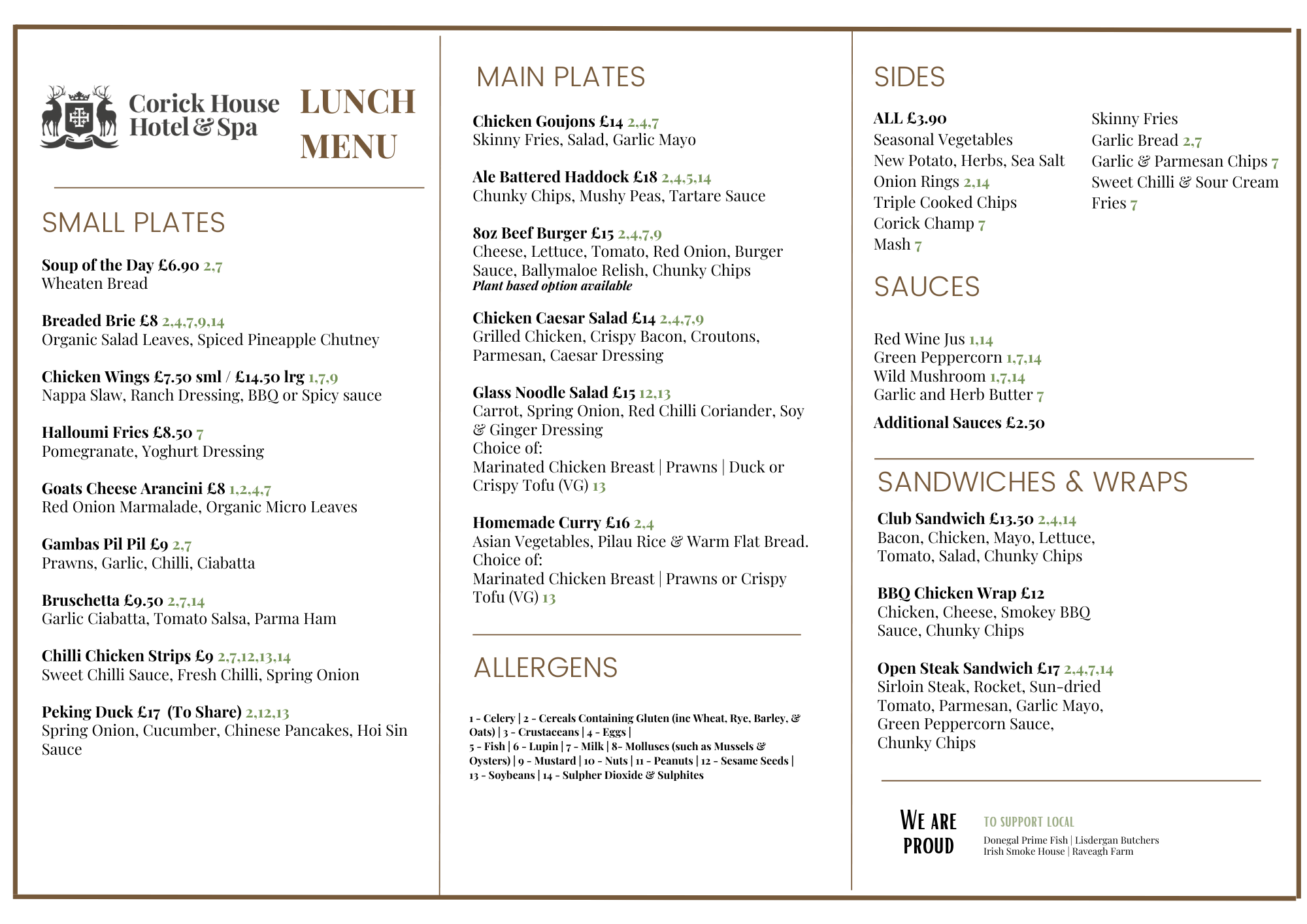 Dining Options At Corick House Hotel Tyrone Restaurants Dining Options At Corick House Hotel Tyrone Restaurants