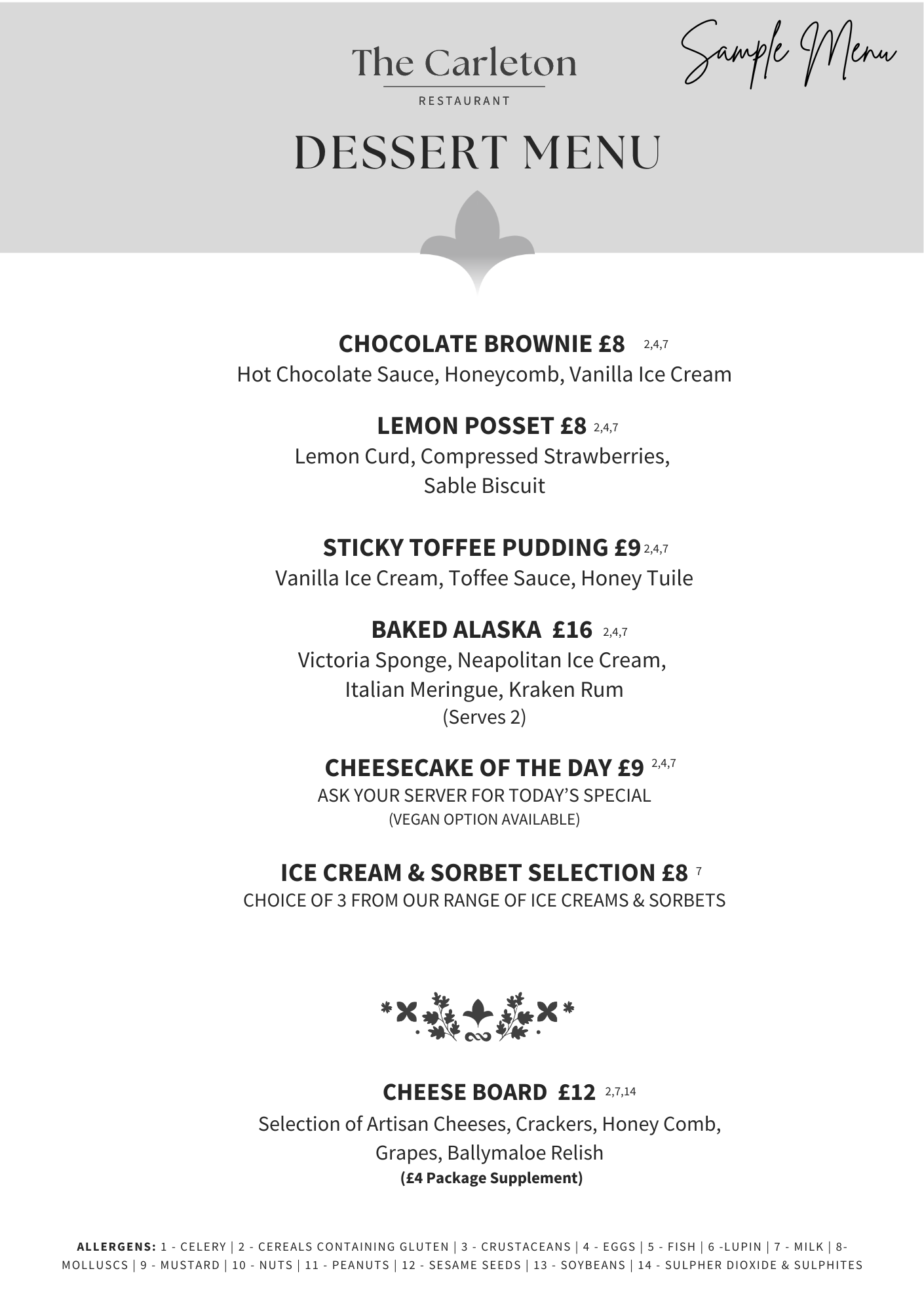 Dining Options At Corick House Hotel | Tyrone Restaurants